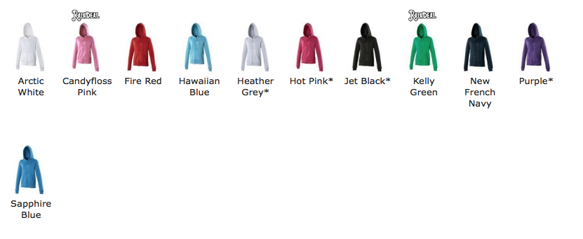 Zip-up Hoodie - Feminine Fit - Cleaners Uniforms, Housekeeping ...