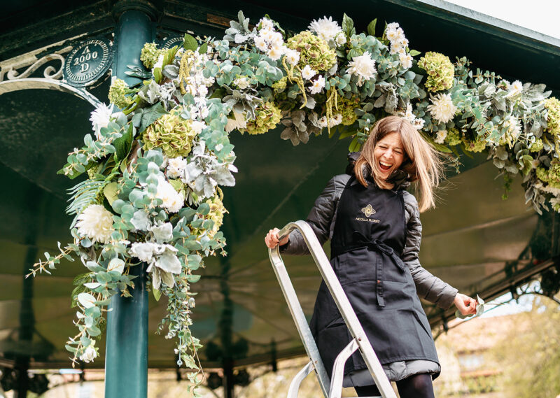 Embroidered Uniforms for a Florist in Yorkshire - Cleaners Uniforms ...
